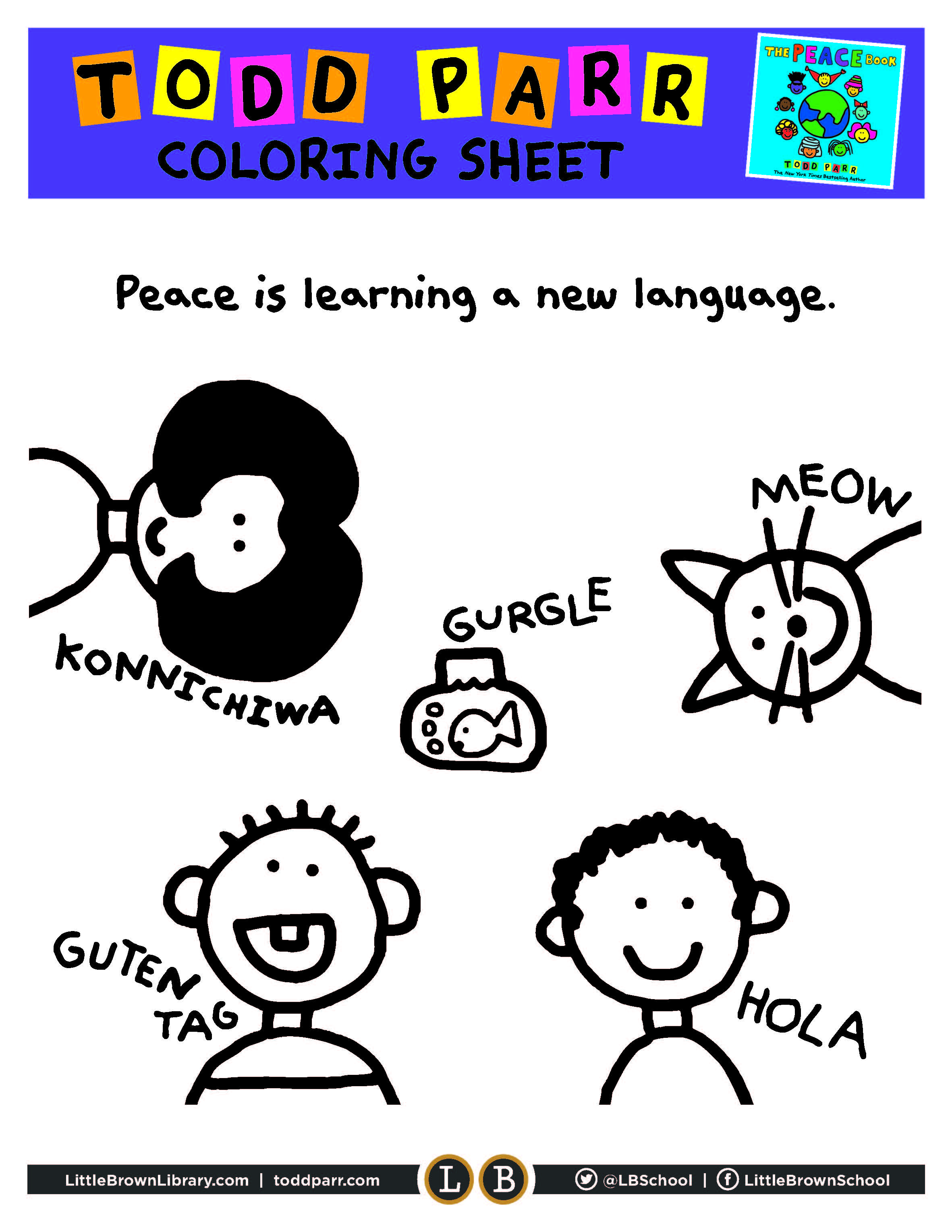 The Peace Book by Todd Parr | Todd Parr