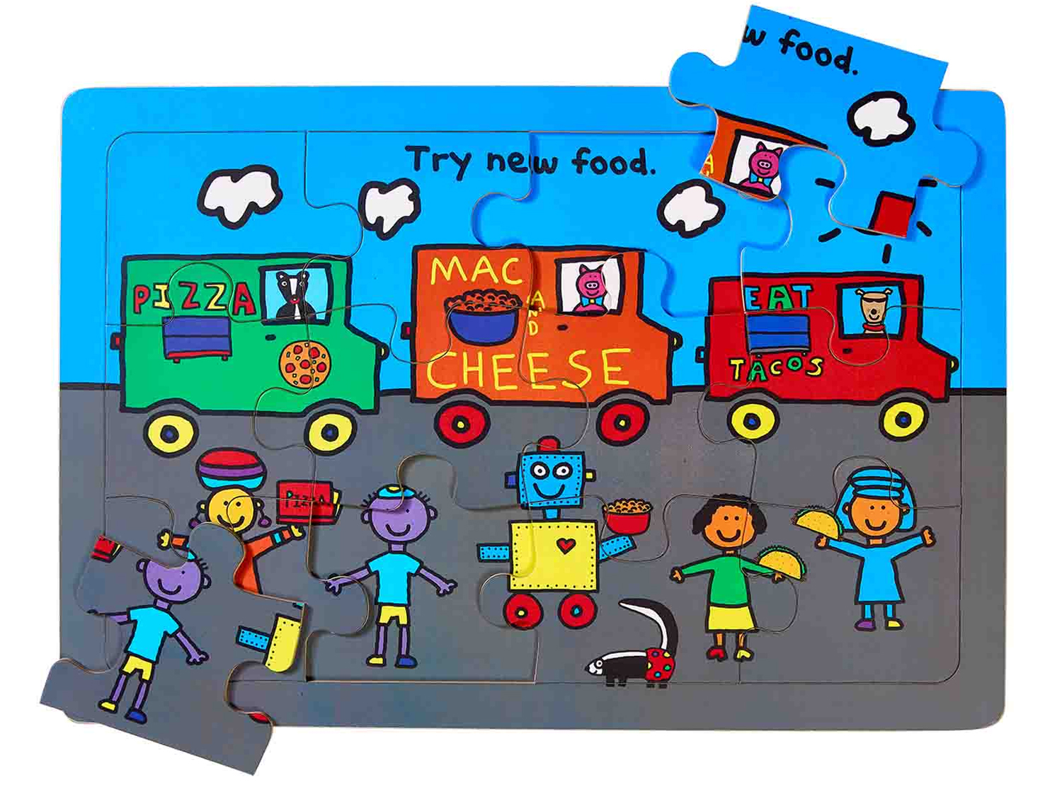 Todd Parr – Be Who You Are Puzzle Sets | Todd Parr